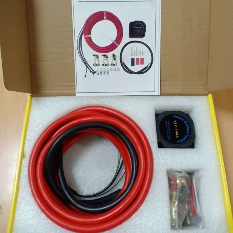Jual Smart Battery Isolator Kit - Isolator Dual Baterai Mobil 12volt ...