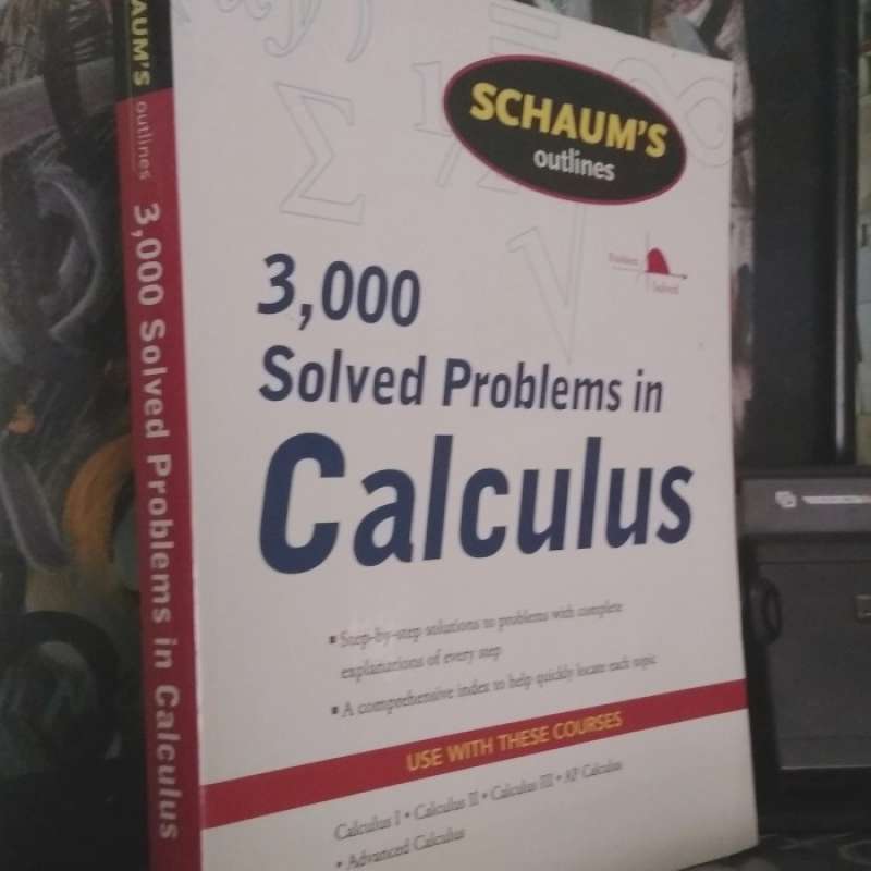 Promo Ori Schaum's Outlines 3.000 Solved Problems In Calculus By ... Promo Ori Schaum's Outlines 3.000 Solved Problems In Calculus By ...