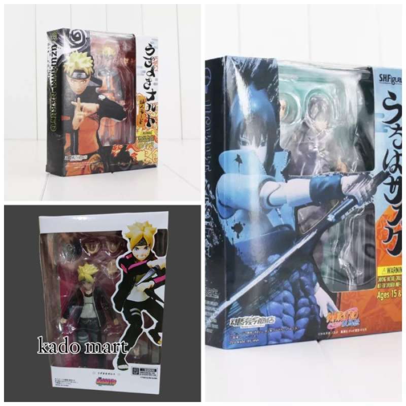 Promo SHF FIGUARTS NARUTO SHIPUDDEN UCHIHA SASUKE FIGURE Diskon 23% di ...