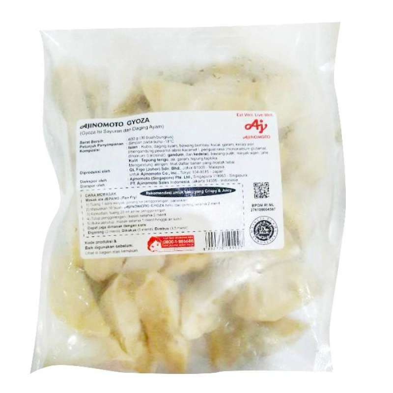 Jual Ajinomoto Frozen Chicken Vegetables Gyoza 600 GR di Seller Papaya ...