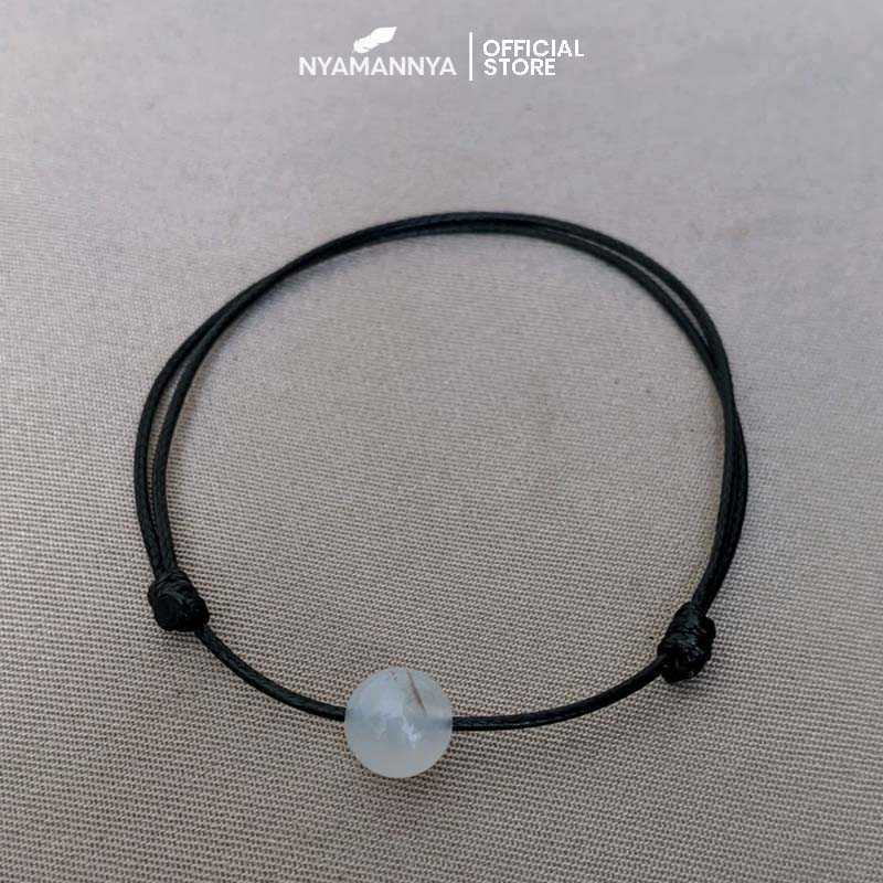 Promo Nyamannya - Gelang Simple Aesthetic Minimalis Batu Alam Modest ...