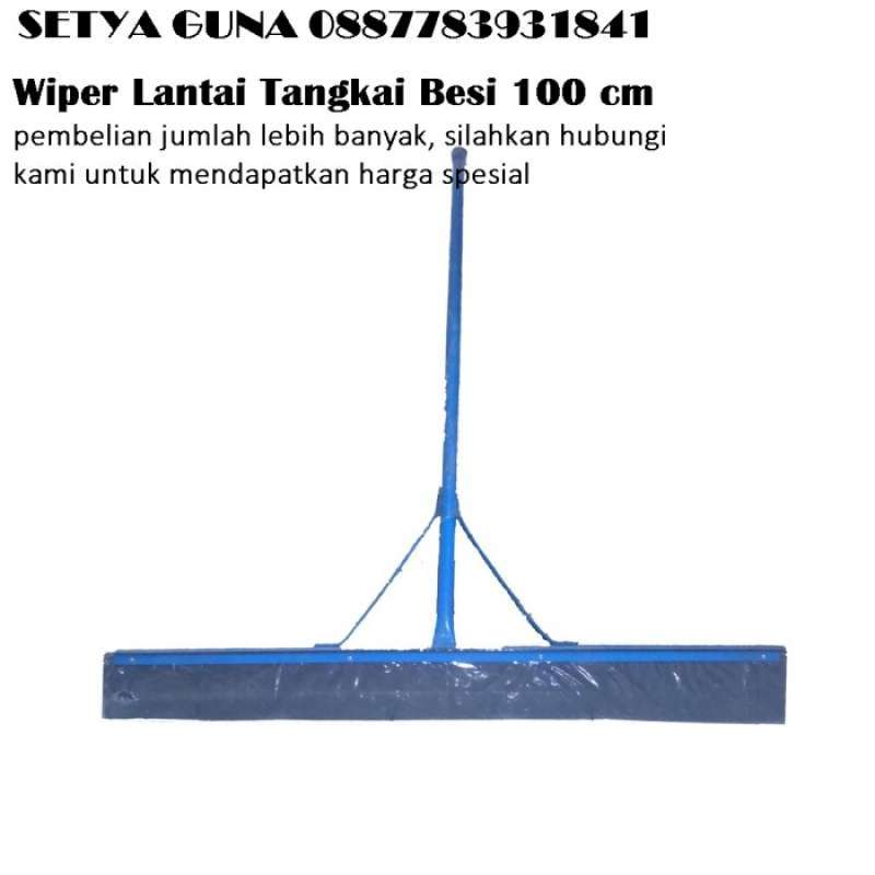 Jual Wiper Lantai Tangkai Besi 100 Cm Di Seller Ksm Store - Meruya ...