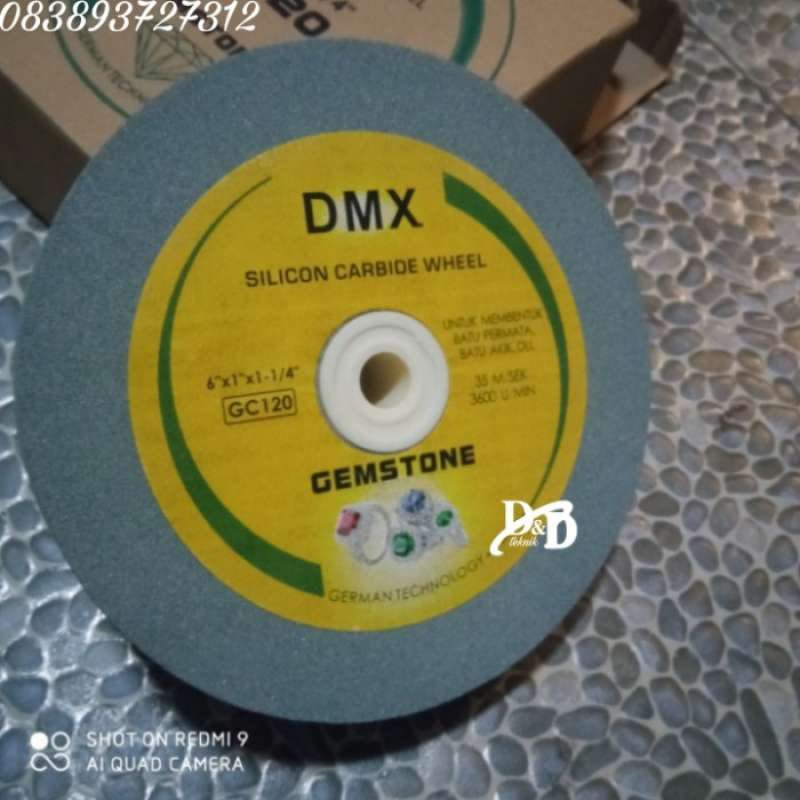 Jual Batu Gerinda Duduk Size 6x1x1- 1/4 Gc 120 Diamond Wheel 6 Inch(dnd) Di Seller Ksm Store ...