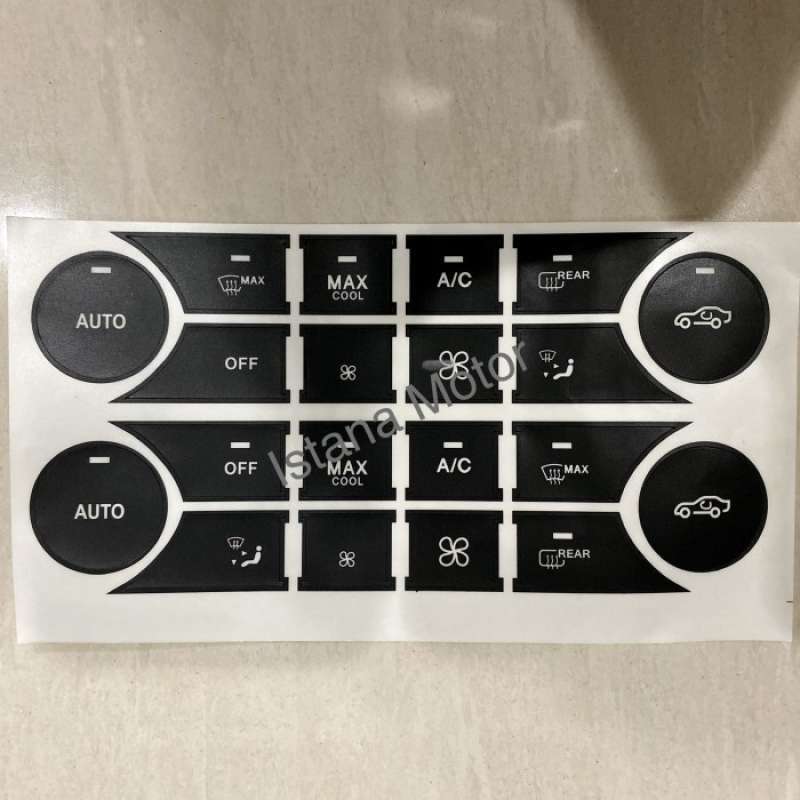 Promo Sticker Stiker Ac Mercedes W204 Facelift Diskon 33% di Seller ...