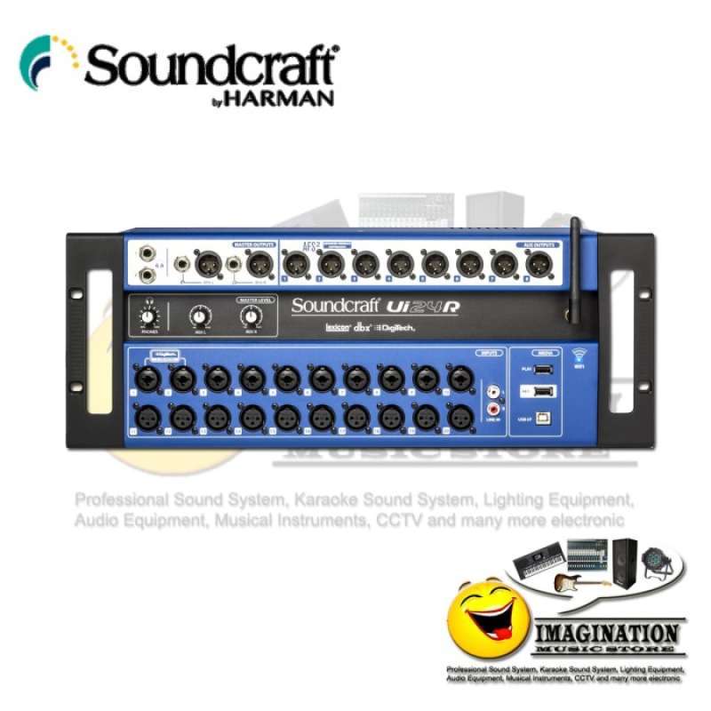 Promo Soundcraft Ui24R Remote-controlled Digital Mixer Diskon 23% di ...
