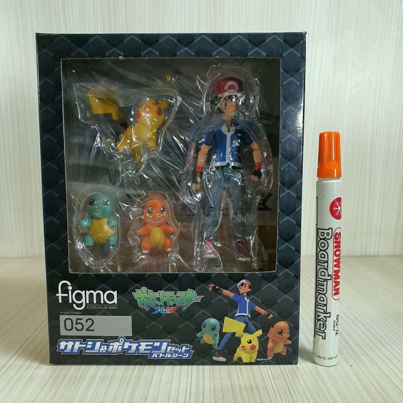 Jual mainan action figure figma 052 pokemon recast pocket monster ...