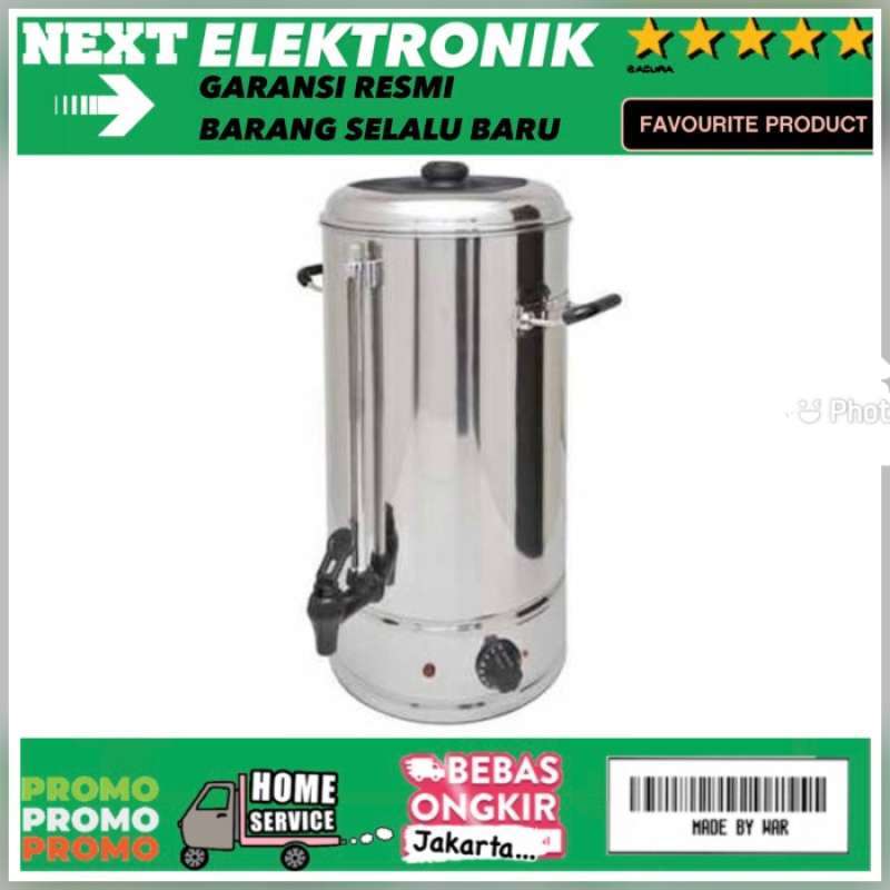 Promo Getra Geawb-40 Water Boiler Pemanas Air Dispenser Stainless Wb40 ...