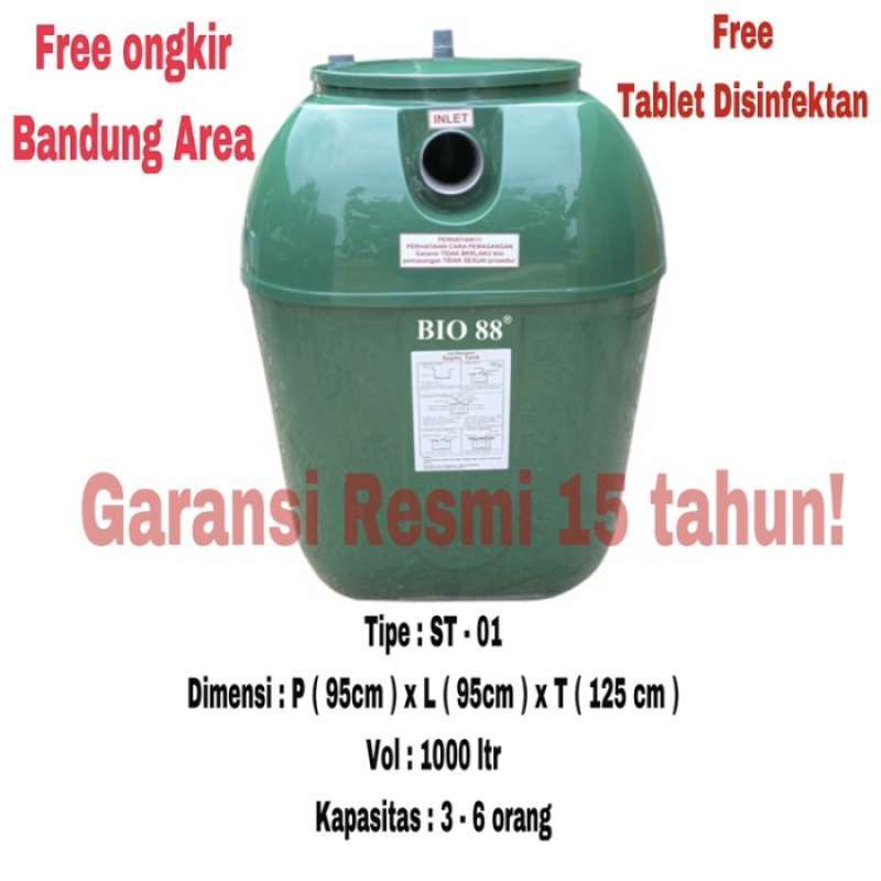 Promo Septic Tank Bio / Septictank / Bio Tank / Biofil ( 1000 Liter ...