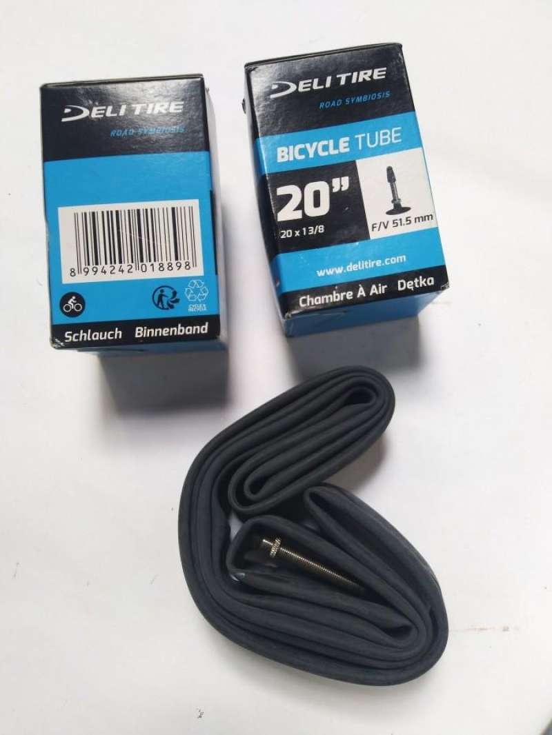 Jual Ban Sepeda Balap Deli Tire 20 Ukuran Ban Dalam Sepeda 20 X1 3/8 Fv ...