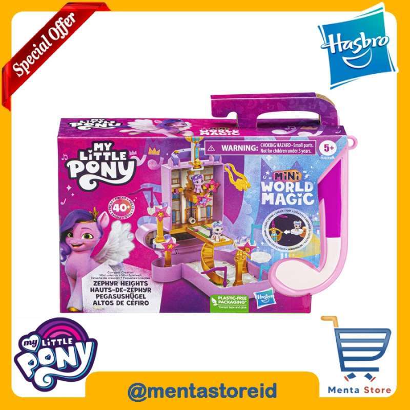 Promo My Little Pony Mini World Magic Compact Creation Zephyr Mlpf5247 Diskon 34% Di Seller ...