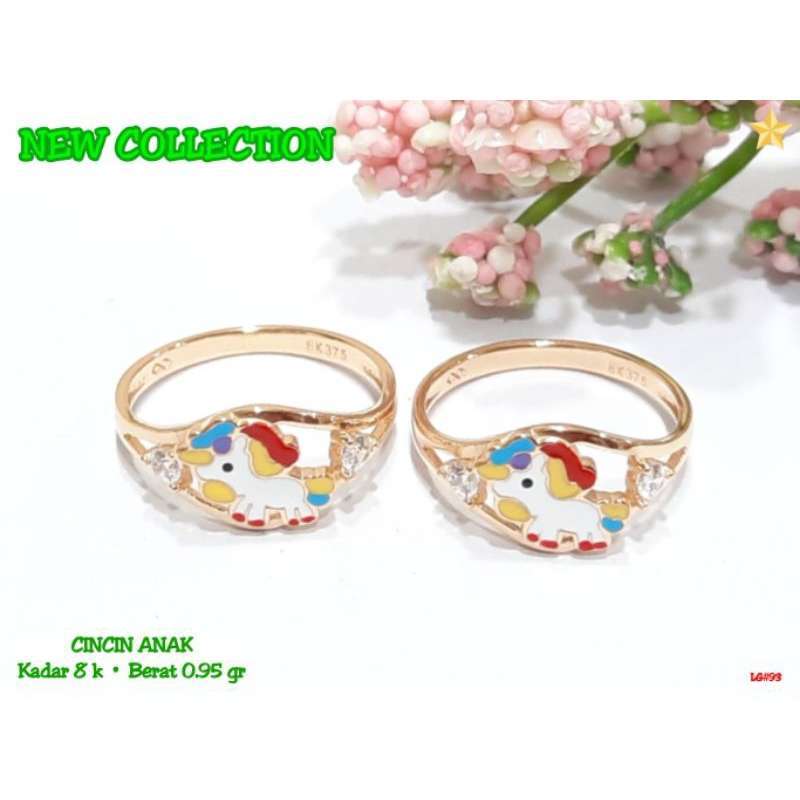 Jual Cincin Anak Kuda Poni 0430 Di Seller Toko Emas Supermase Official ...