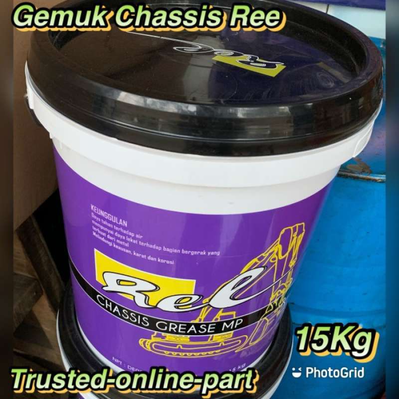 Promo Gemuk Chassis Grease 15 Kg Ree 1 Pail Diskon 23% di Seller ...