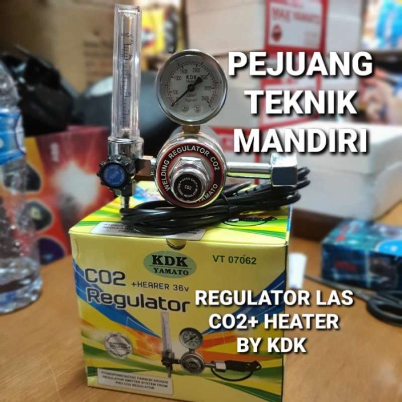 Jual REGULATOR LAS CO2 HEATER KDK / REGULATOR CO2 + HEATER 36V KDK ...