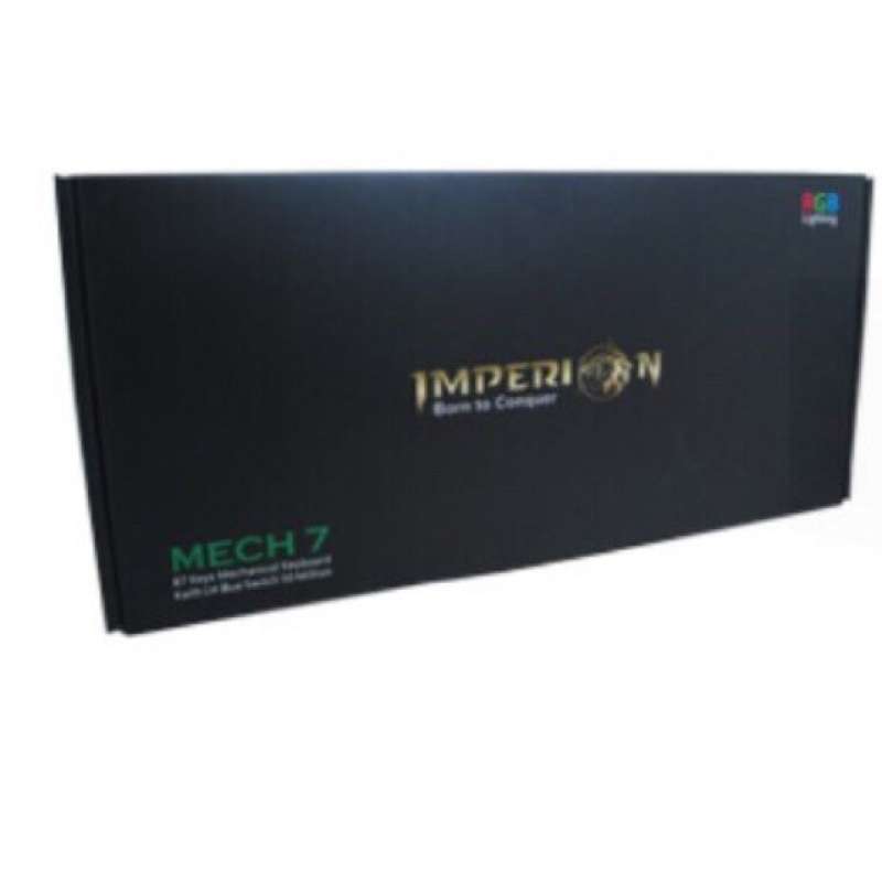 Promo Keyboard Gaming Rgb Full Mechanical Mech 7 Imperion Rgb Diskon 17 ...