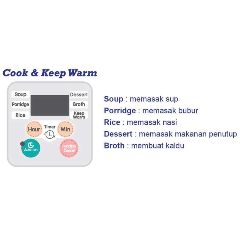 Jual Baby Safe Slow Cooker 1,5l Lb06d Alat Masak Mpasi Elektrik Di ...
