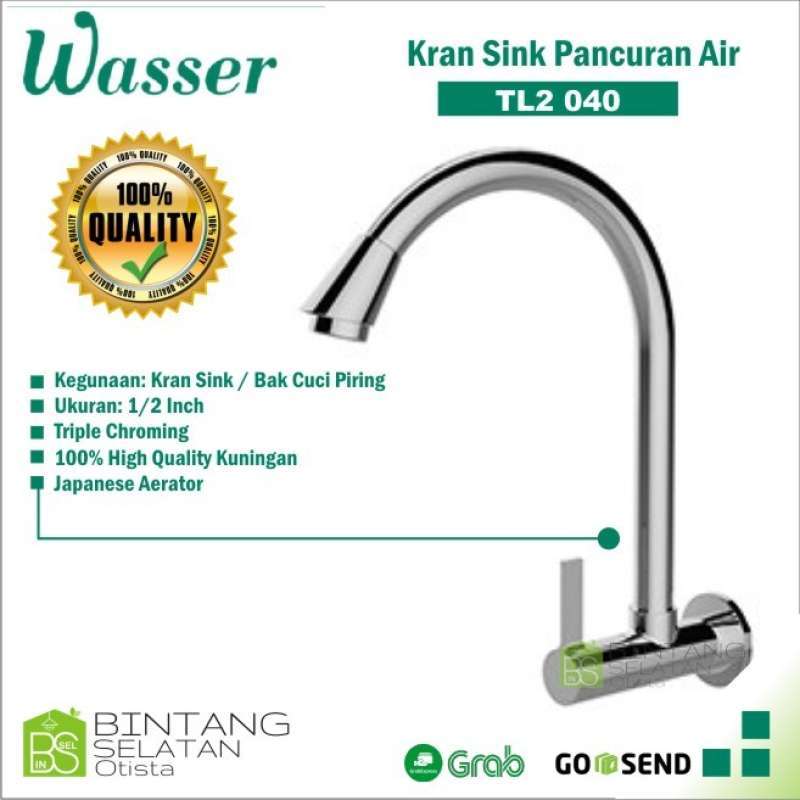 Jual Wasser Tl2 040 - Kran Sink Pancuran Air Orinal Di Seller Ksm Store ...