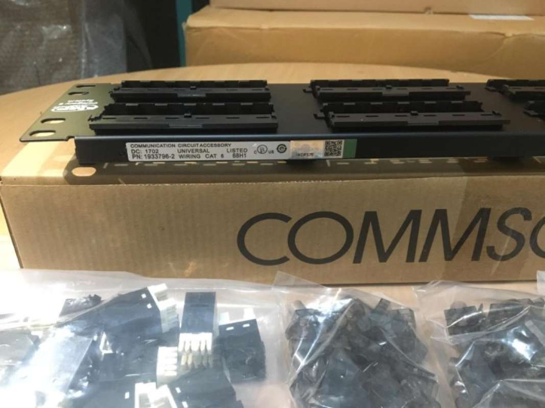 Promo Amp Commscope Patch Panel 48 Port Cat6 Diskon 17% di Seller ...