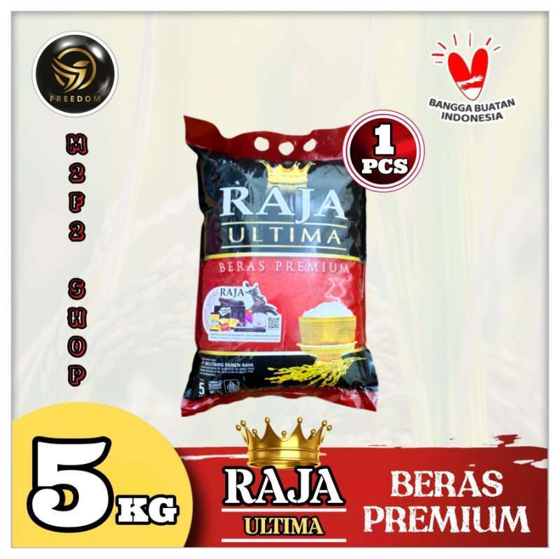 Promo RAJA Ultima Beras Putih Premium - 5 kg (Kemasan Satuan) Diskon 13 ...