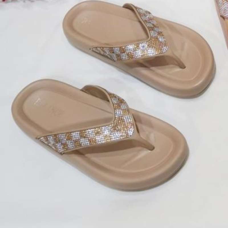 Jual Sandal Jepit Wedges Import Balance Anti Slip Nyaman Tidak Keras ...