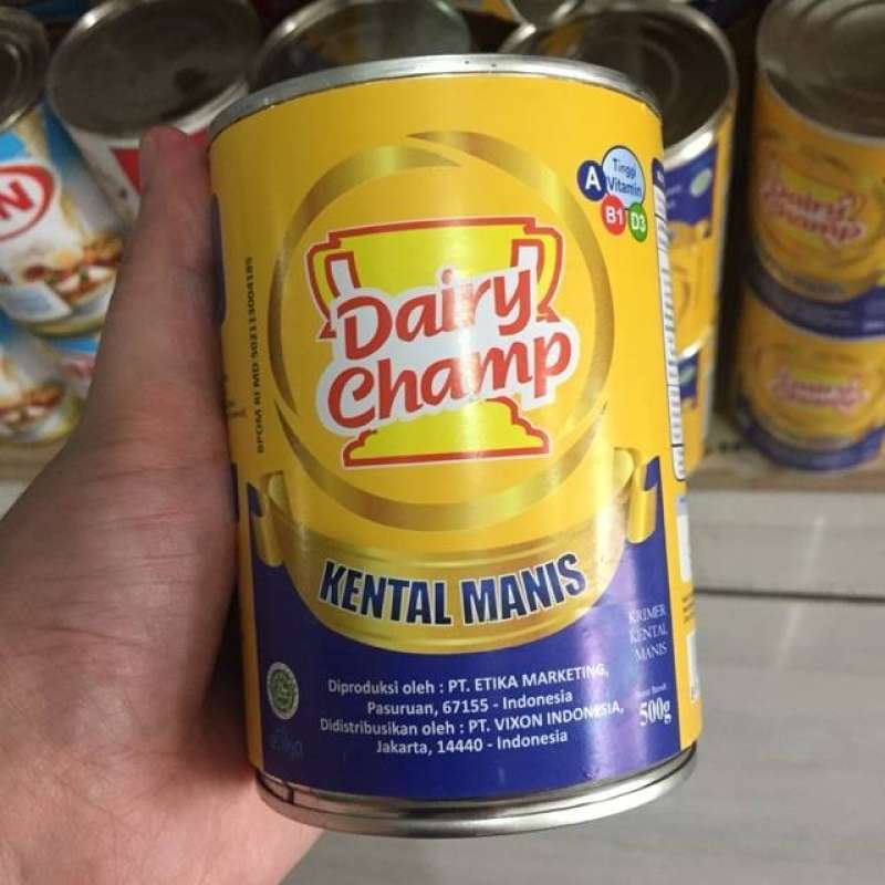 Jual Susu Kental Manis Dairy Champ 500 gram di Seller Toko_106 ...