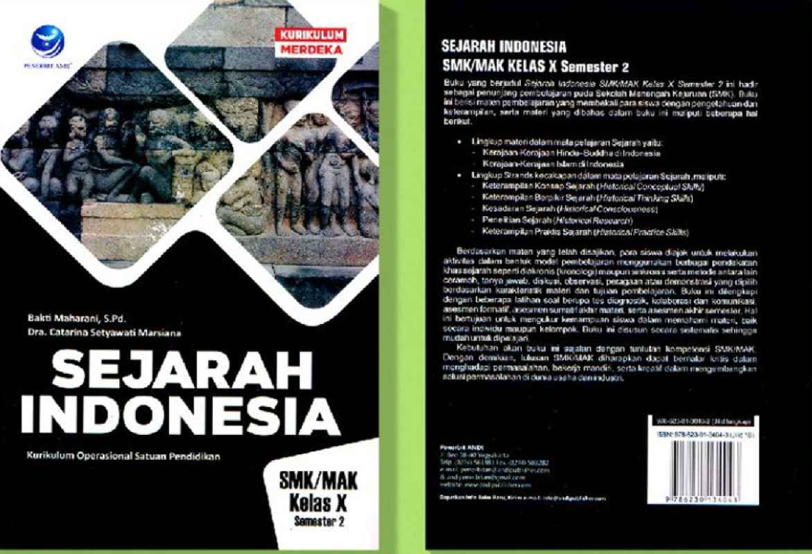 Promo Sejarah Indonesia untuk SMK/MAK Kelas X Semester 2 Kurikulum Merdeka Diskon 30% di Seller ...