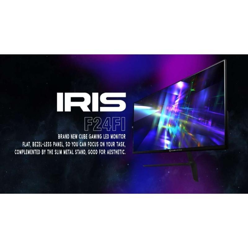 Jual Cube Gaming Iris 23.8 F24fi Fhd Ips Frameless Design 75hz Gaming ...
