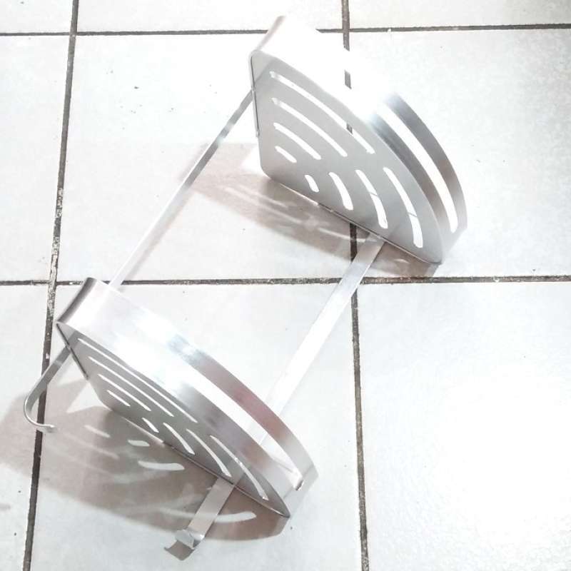 Promo Rak Sudut Kamar Mandi Model Susun Diskon 23% di Seller Melangit ...