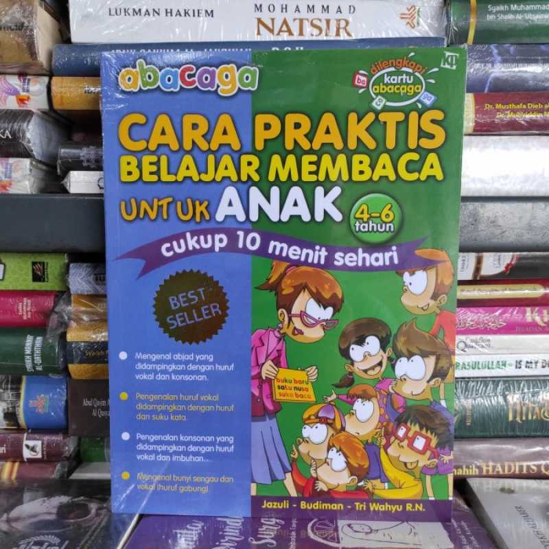 Promo Cara Praktis Belajar Membaca Untuk Anak Abacaga Diskon 23% di Seller Emerald Store ...
