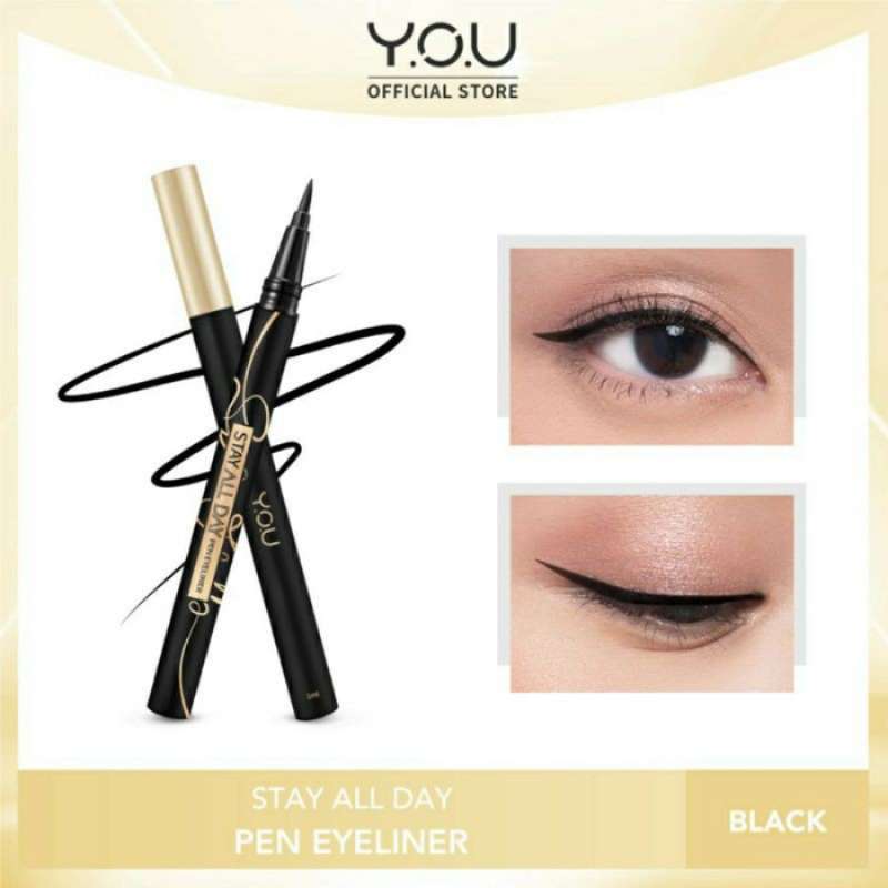 Jual Y.O.U Stay All Day Pen Eyeliner Waterproof Tahan Hingga 24 Jam di ...