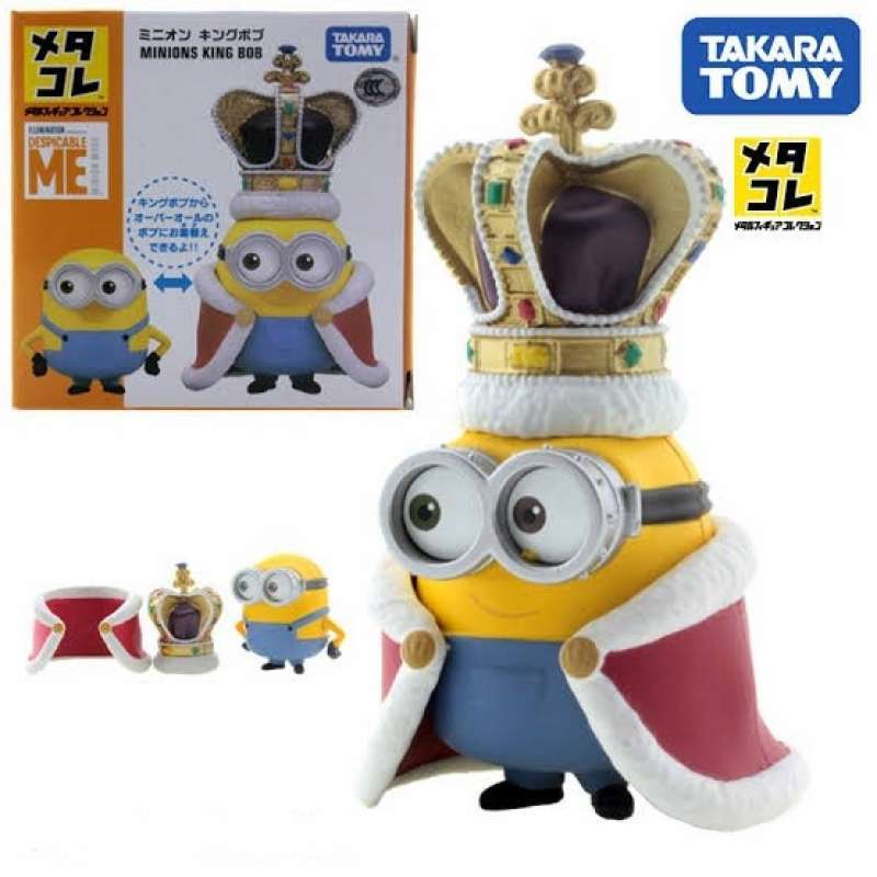 Promo TAKARA TOMY METACOLLE MINIONS KING BOB DRSPICABLE ME ACTION ...