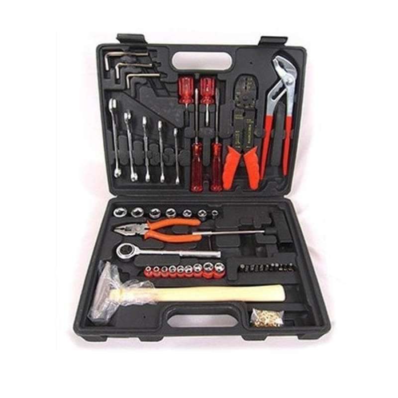Promo Toolset Toolkit 100 pcs full set Toolbox box perkakas Diskon 20% ...