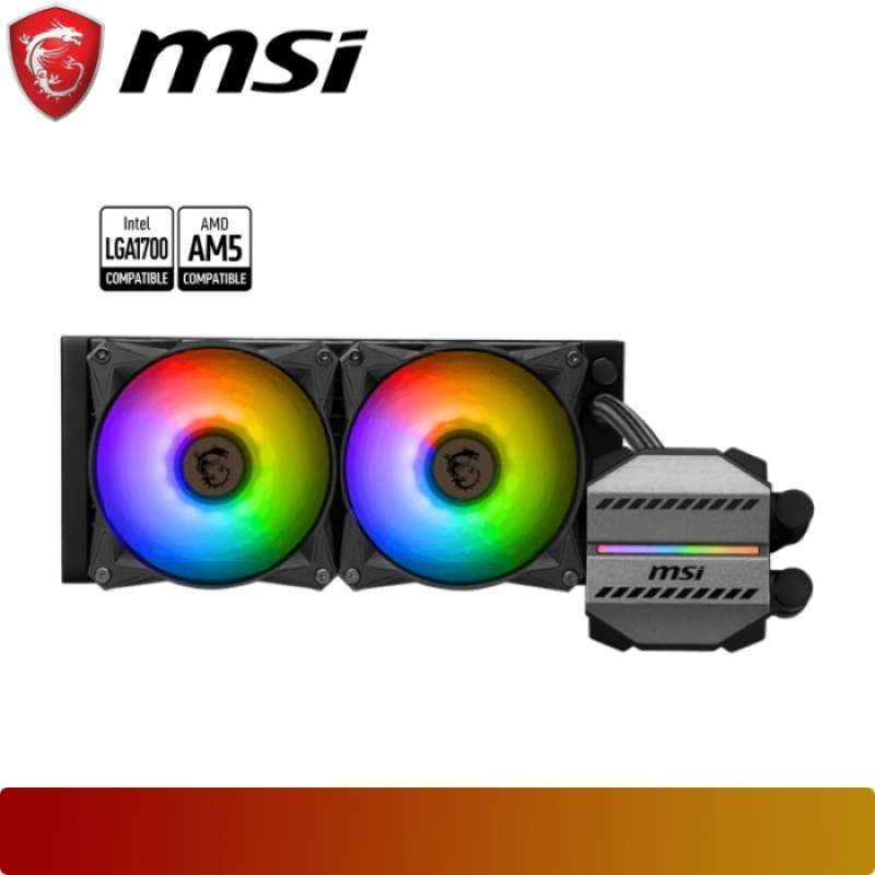 Jual Msi Mag Coreliquid M240 | Liquid Cpu Cooler 240mm Di Seller Nano ...