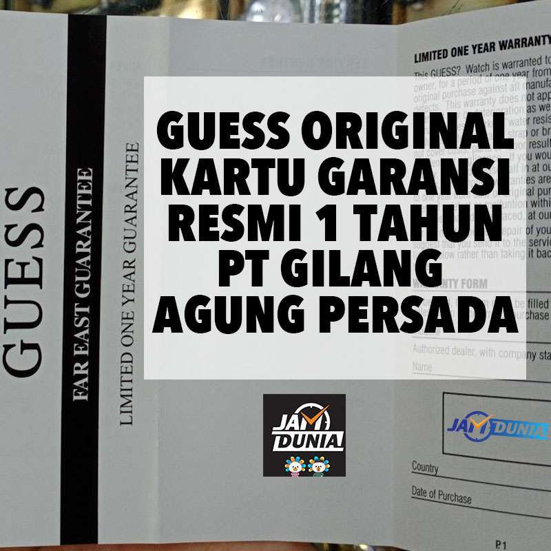 Promo Jam Original - Jam Guess Gw0468l1 Jam Tangan Guess 0468 Guess ...