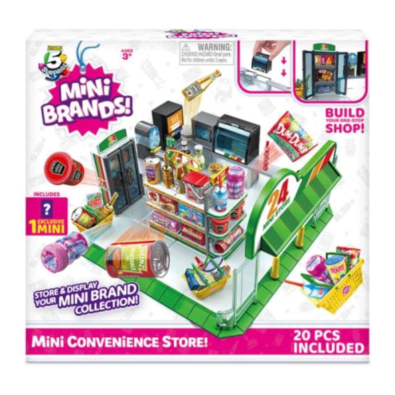 Promo Zuru 5 Surprise Toy Mini Brands Mini Convenience Store Diskon 27% ...