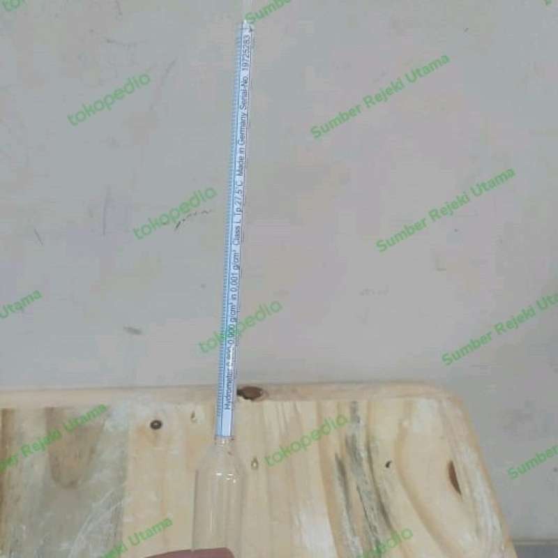 Jual Hydrometer / Thermometer 800 - 900 Ml / Alat Ukur Tes Solar Di ...