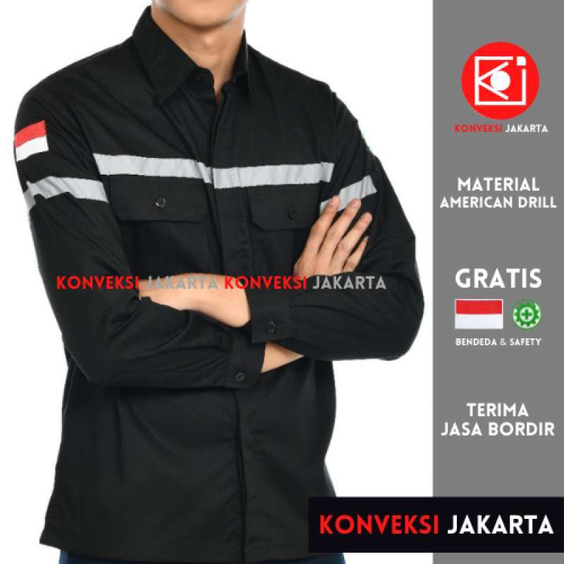 Jual Baju Wearpack Kemeja Safety K3 Proyek Tambang Lengan Panjang ... Jual Baju Wearpack Kemeja Safety K3 Proyek Tambang Lengan Panjang ...