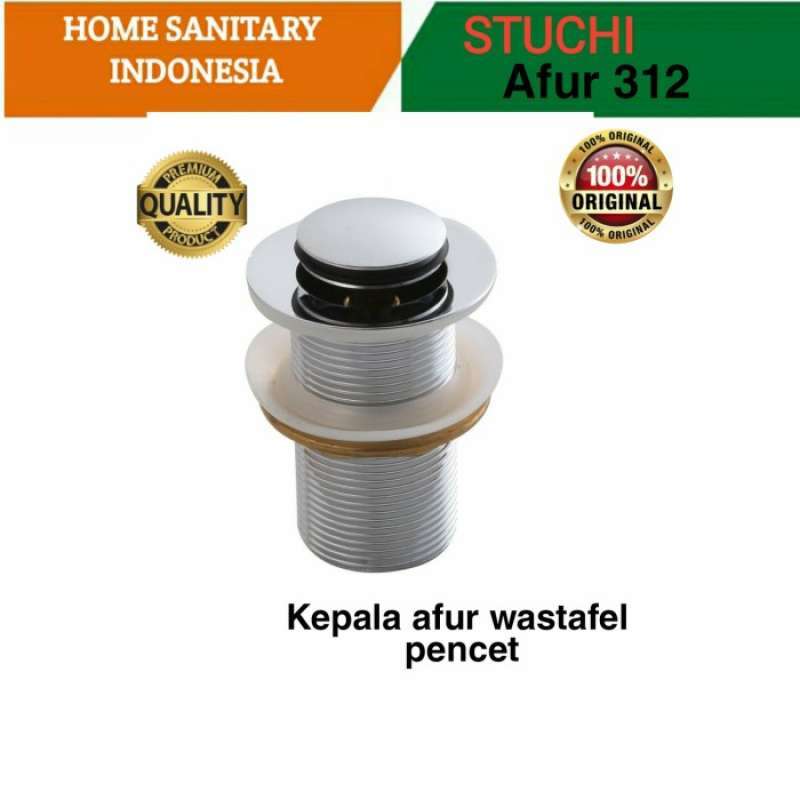 Promo Stuchi Ssa312 Of Afur Wastafel Kepala Sifon Pop Up Pencet ...