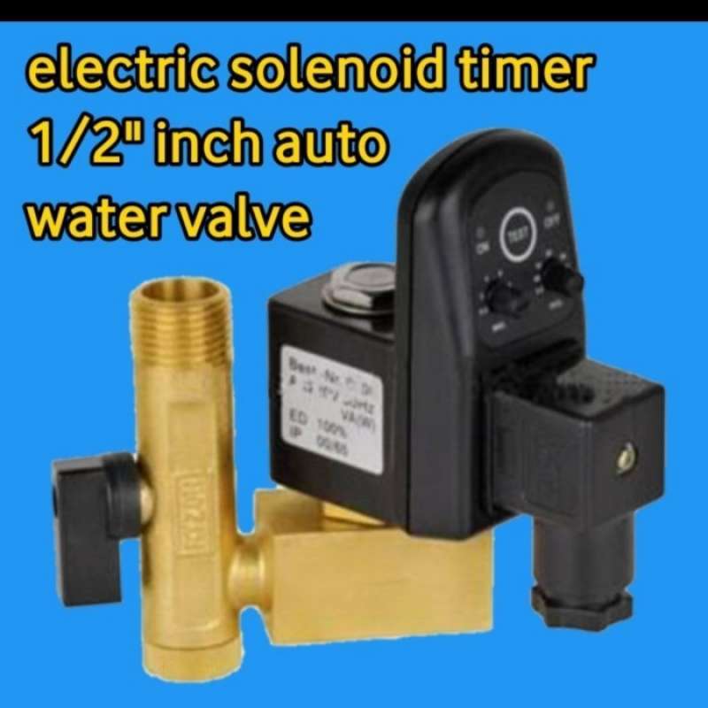 Promo 1/2 Electric Solenoid Valve Timer Auto Drain 16bar 230 vac Split ...