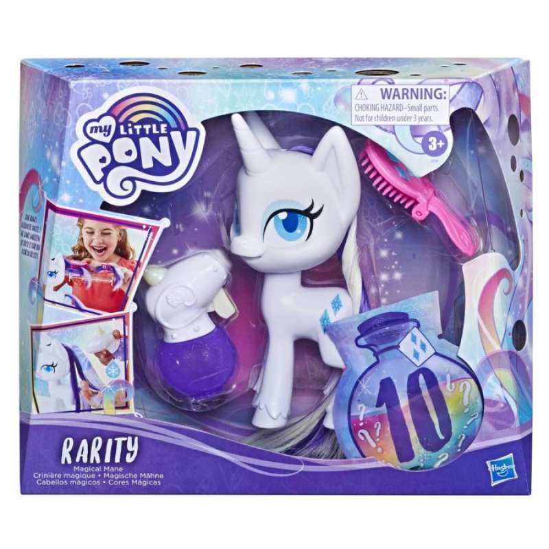 Promo My Little Pony Rarity Magical Mane With 10 Surprises Original ...