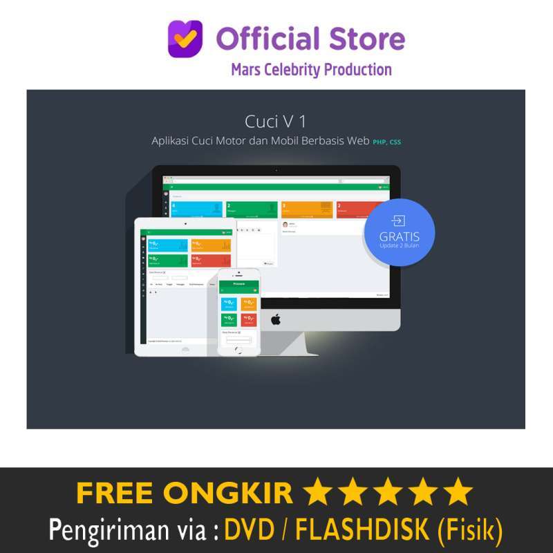 Promo Source Code Aplikasi Cuci Steam Kendaraan Mobil Motor Car Wash Vehicle Siap Pakai Diskon ...