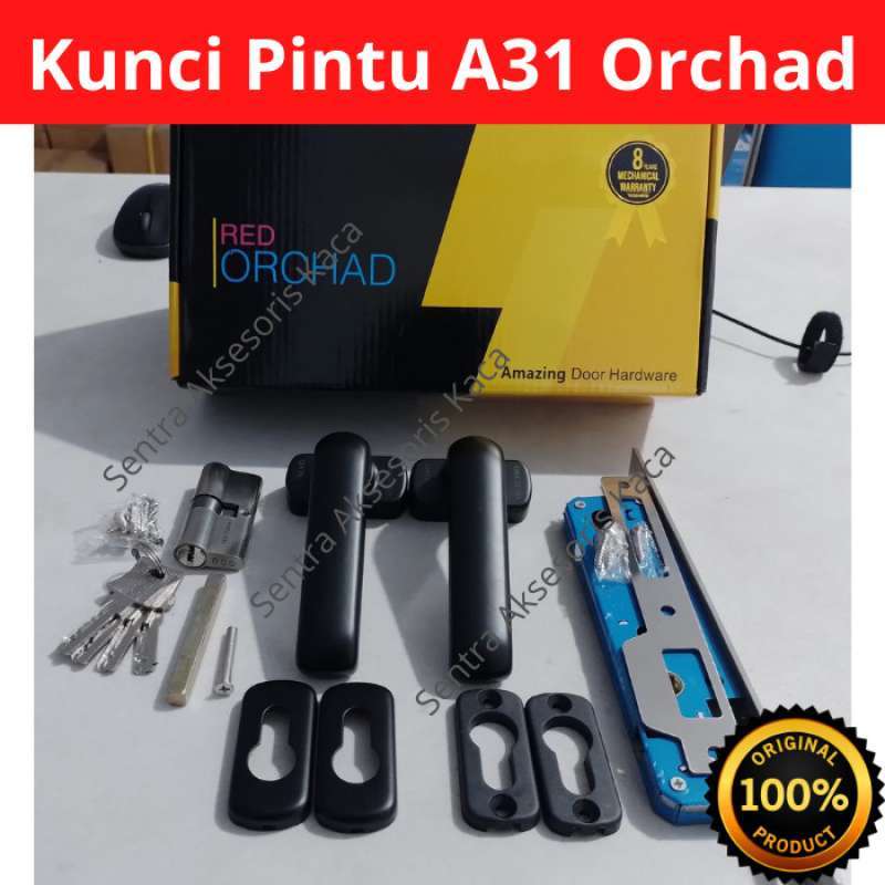 Jual Kunci Pintu Alumunium Set Orchad A31 di Seller Sumber Rezeki ID ...