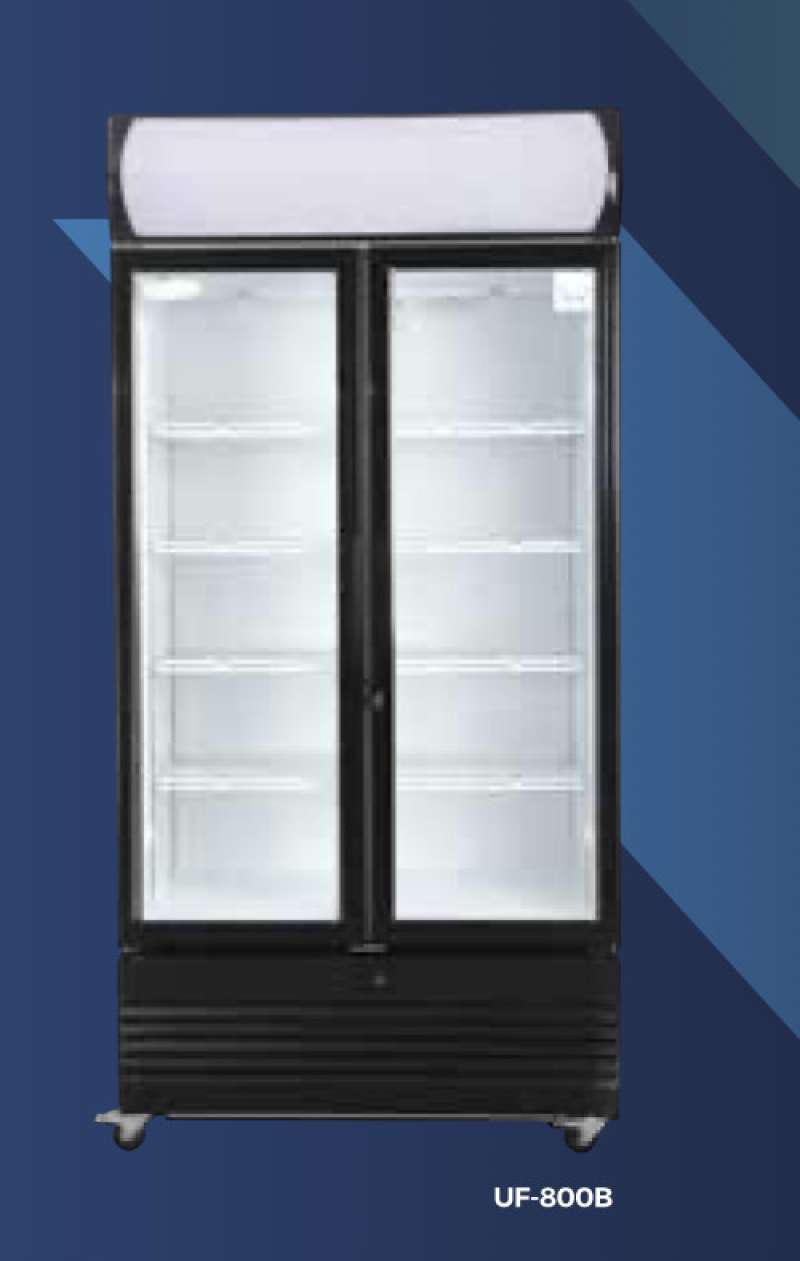 Jual Kulkas Showcase Minuman 2 Pintu Lemari Es 800 Liter Uf-800b Di ...