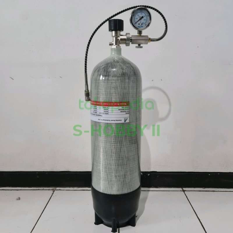 Promo Tabung Scuba Komposit Composite 9L Lengkap Regulator Mano Besar ...