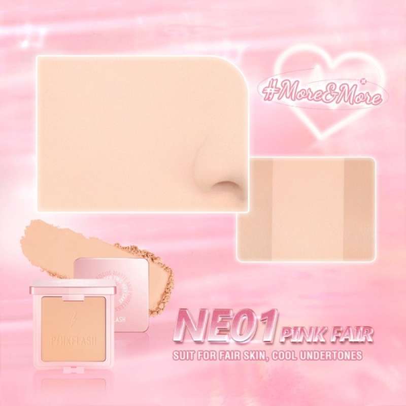 Jual Pinkflash Two Way Cake Powder UV Protect / Duo Effect Pressed ...