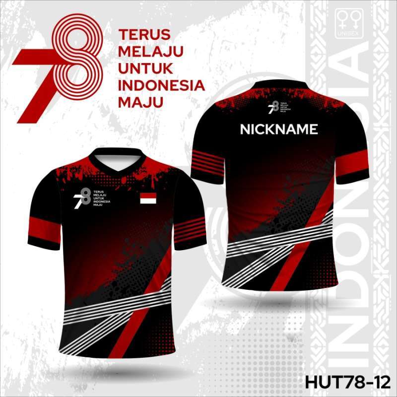 Promo Kaos hut kemerdekaan ri ke 78 tahun 2023 baju 17an dirgahayu ...