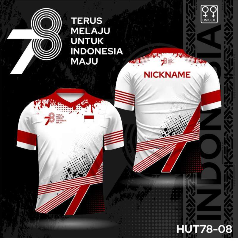 Promo Kaos hut kemerdekaan ri ke 78 tahun 2023 baju 17an dirgahayu ...