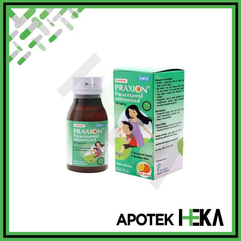Jual Praxion Forte Suspensi Paracetamol - Sirup Demam Anak di Seller ...