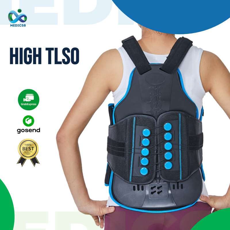 Jual High Tlso - Tlso Thoracic Full Back Brace For Men And Women Di ...