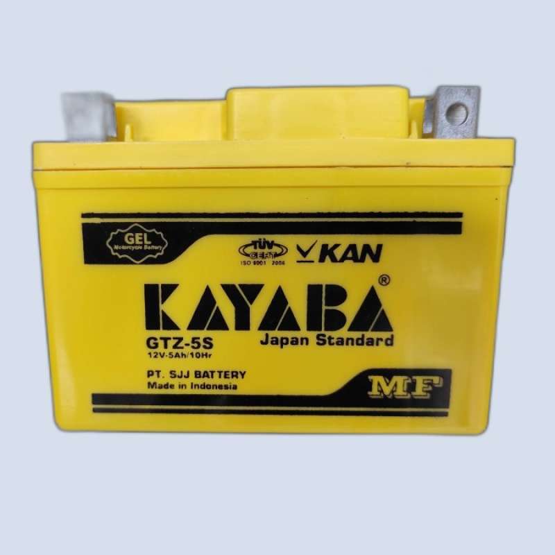 Promo Aki / Accu Kayaba Gtz5s 5ah Gell Utk Spd Mtr Supra, Beat, Scopy ...