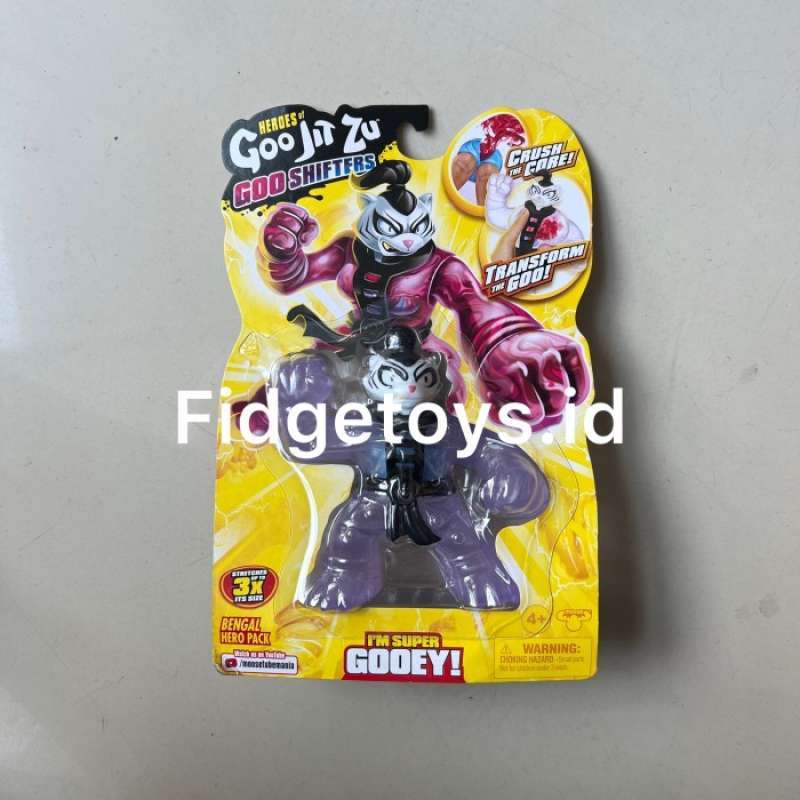 Promo Heroes of Goo Jit Zu Goo Shifters Bengal Hero Pack Diskon 23% di Seller Kalibra Store ...
